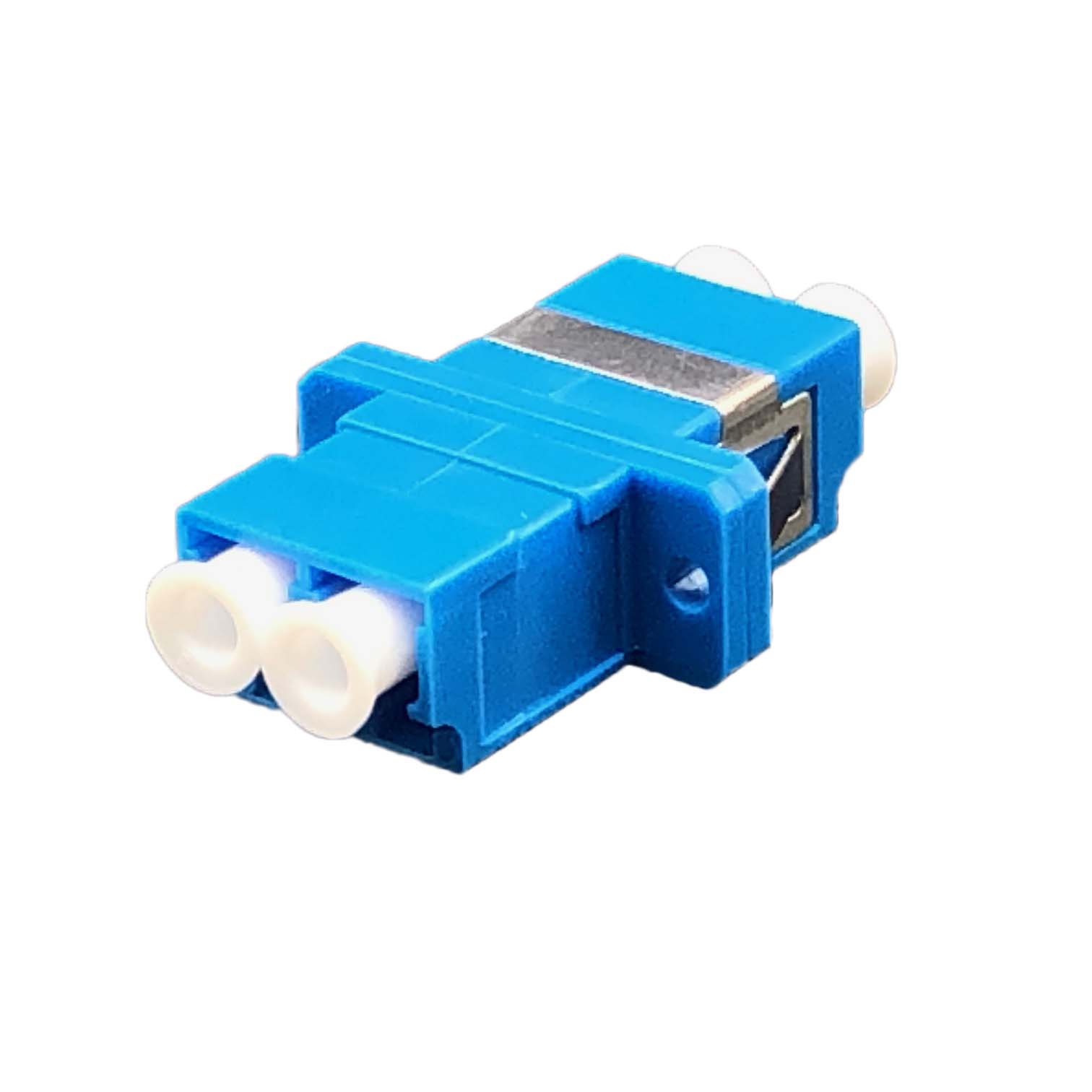Acoplador Óptico Duplex Monomodo LC LC UPC - Lojamatel