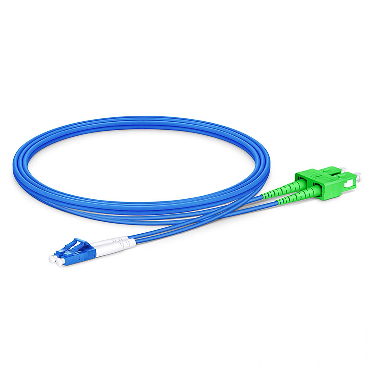 Cordão Óptico DPX SM 9/125µ LC-UPC/SC-APC 10m - CDS.00022.1000 - Lojamatel