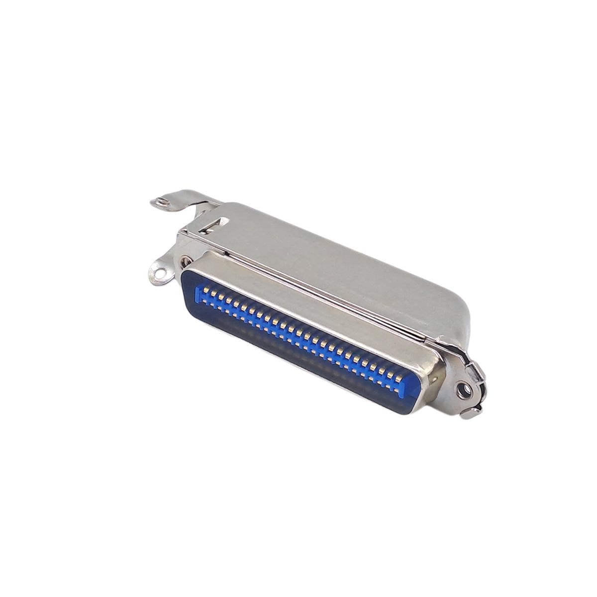 Conector Centronics Macho 50 Vias Angular tipo Solda - Lojamatel