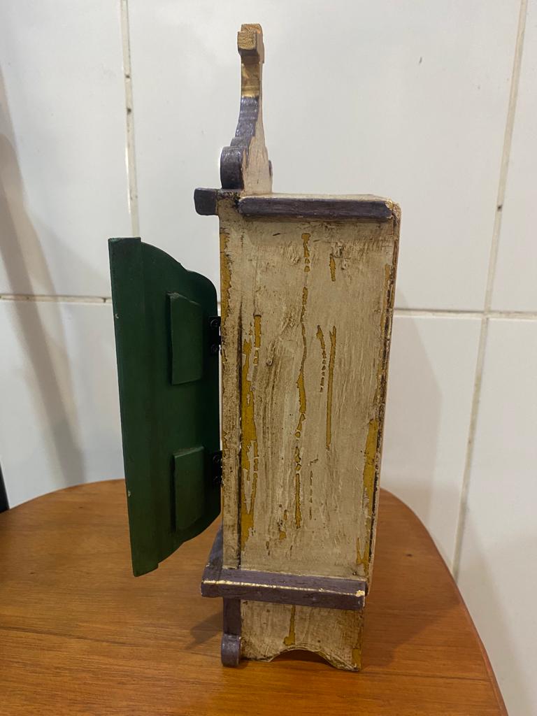 oratorio em madeira medio - Coisas da Geo - Artesanato mineiro e Móveis ...