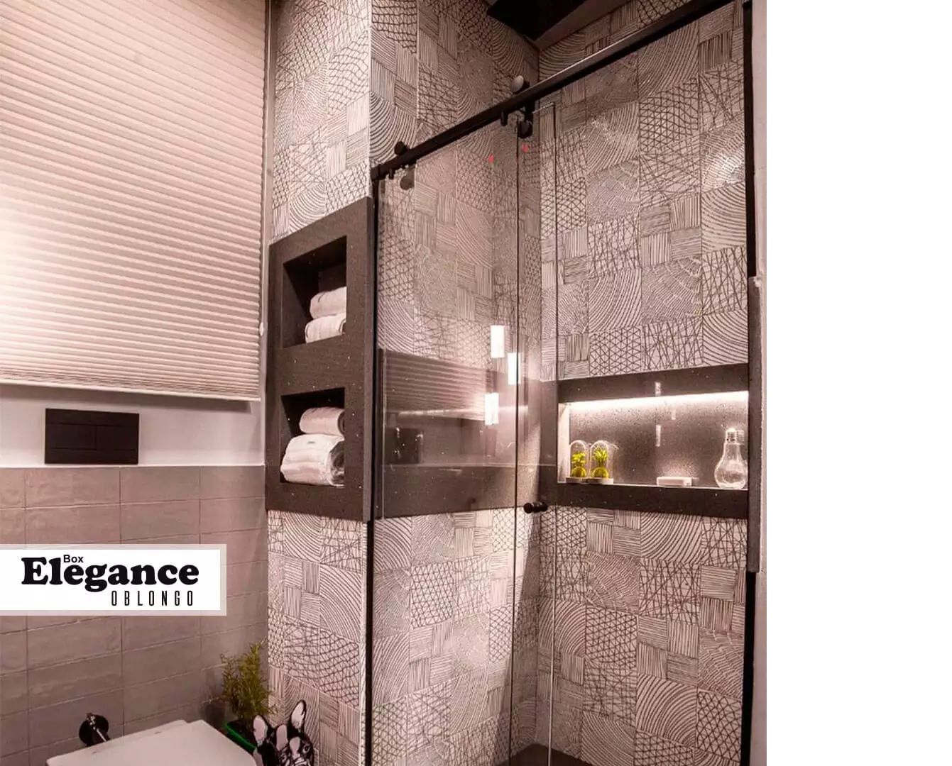 Kit Box Banheiro Elegance - Wizilux Loja Online