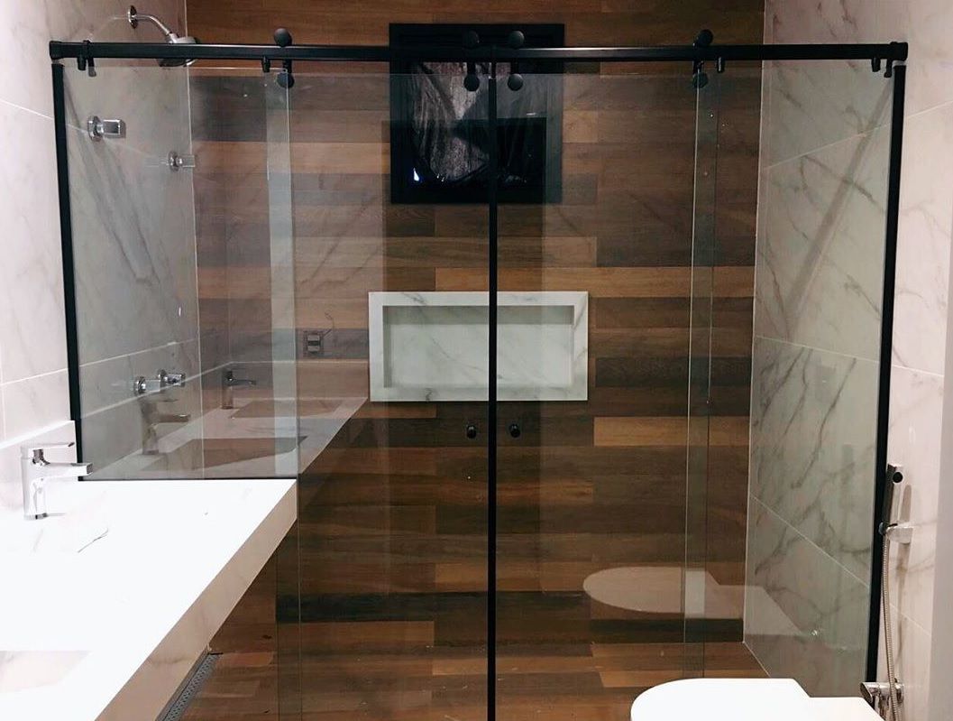 Kit Box Banheiro Elegance Due 04 Folhas 3,00(L)x2,00mts(A) - Wizilux ...