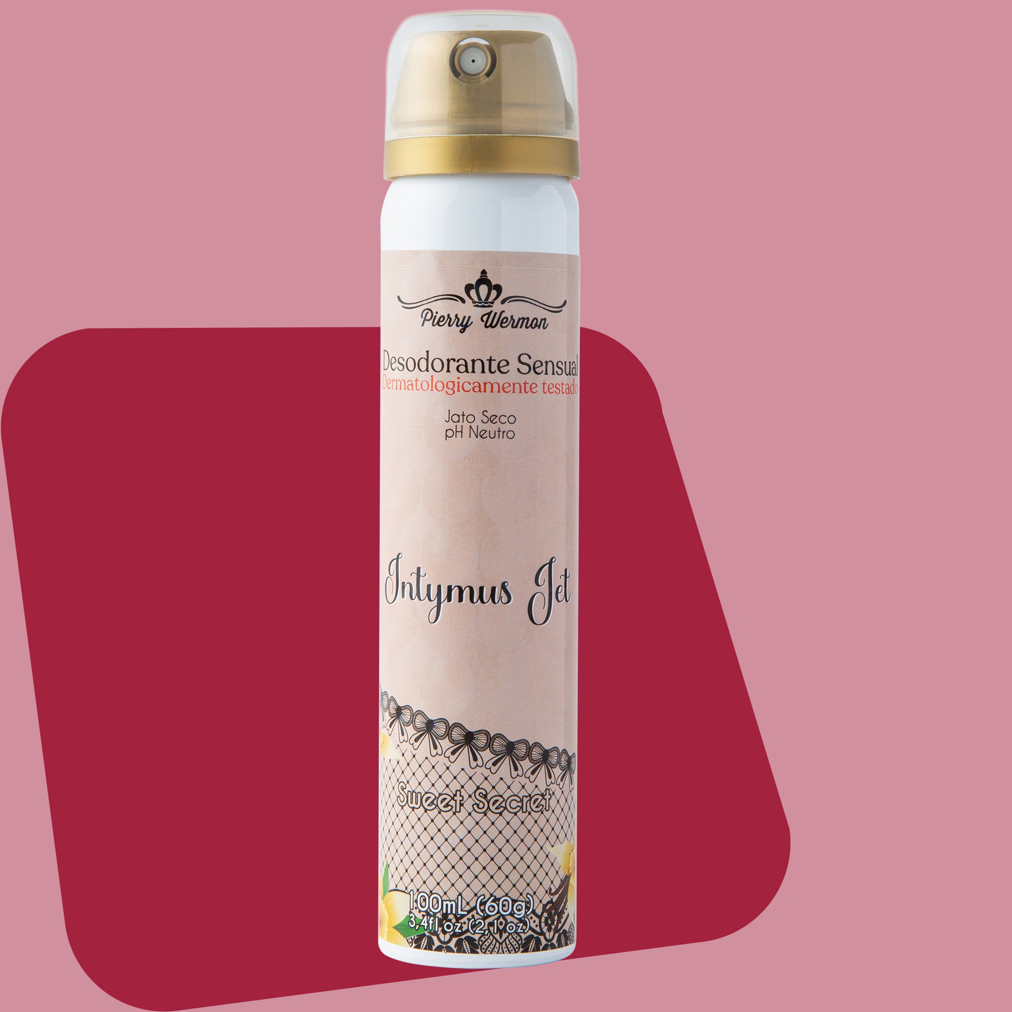 Desodorante Intymus Jet SWEET SECRET - Pierry Wermon Cosméticos