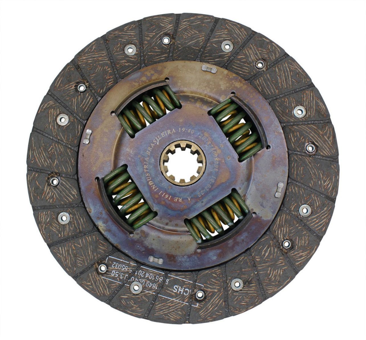 Kit de embreagem S10 2.4 8v Flex 2012 a 2016 - Trevisan Embreagens