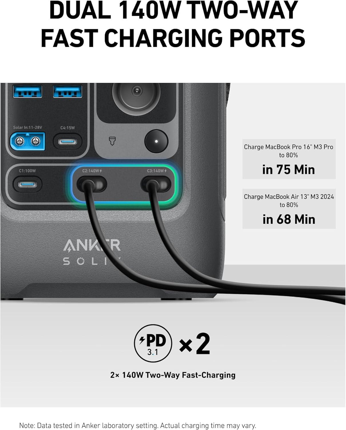 Power Bank Anker Solix 90.000mAh - Starlink Pantanal