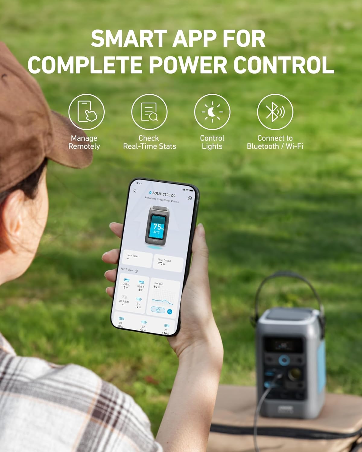 Power Bank Anker Solix 90.000mAh - Starlink Pantanal