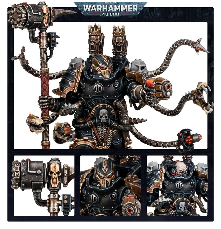 Warpsmith Chaos Space Marines - Big Jogos | Warhammer 40k, Age of ...