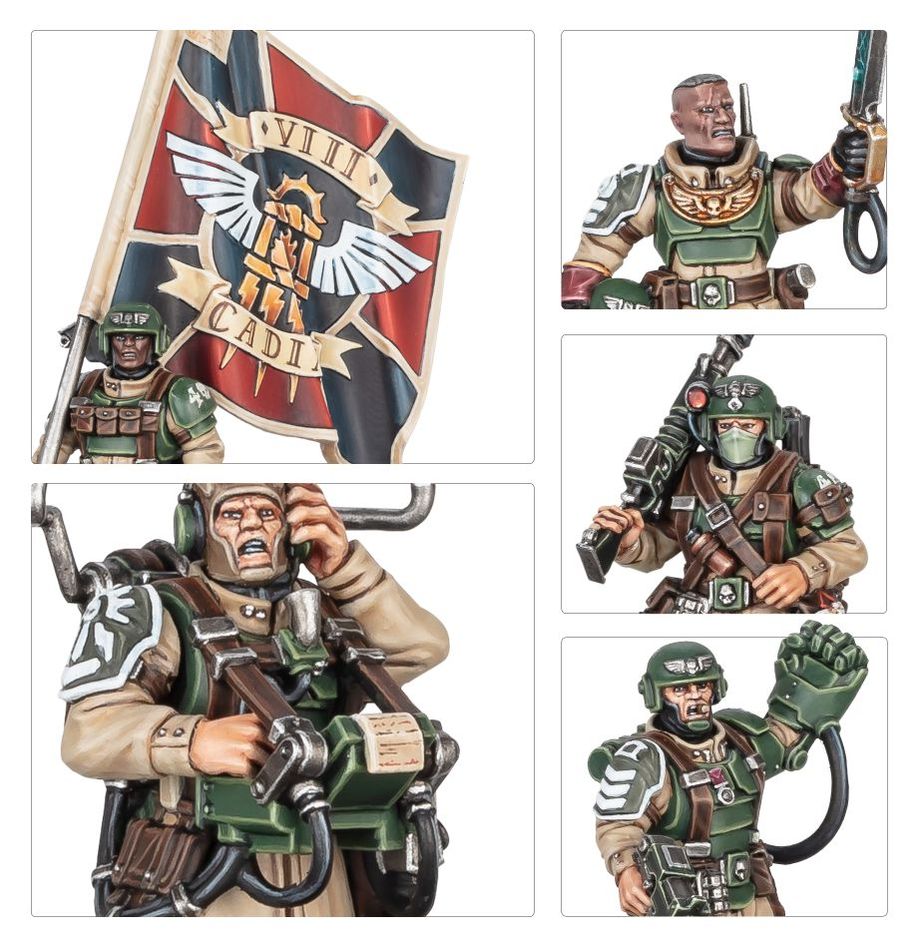 Combat Patrol Astra Militarum Big Jogos Warhammer 40k Age Of 4884
