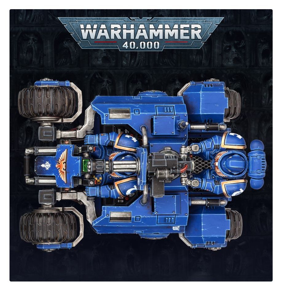 Invader ATV Space Marines Warhammer 40k - Big Jogos | Warhammer 40k ...