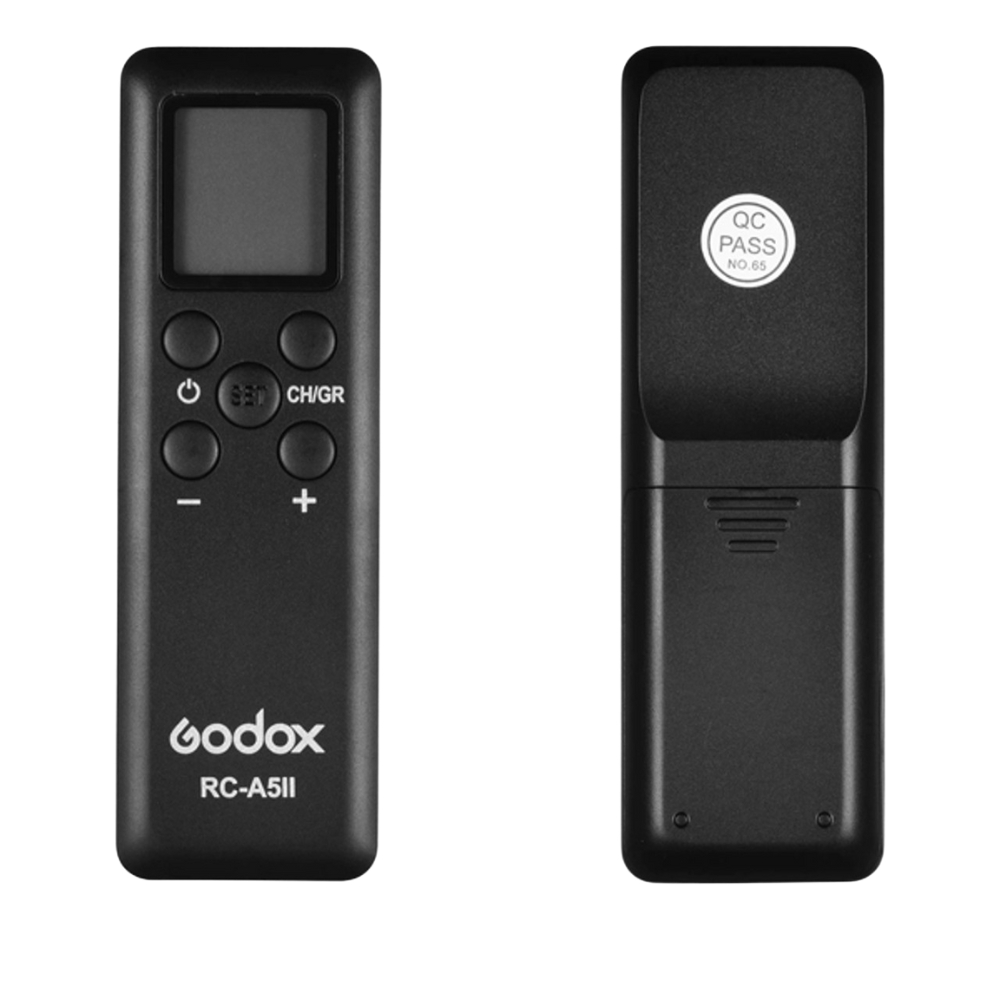 Controle Remoto Godox RC-A5II 433MHz para série VL/UL e LED1000II - Cherry Foto + Eletrônicos