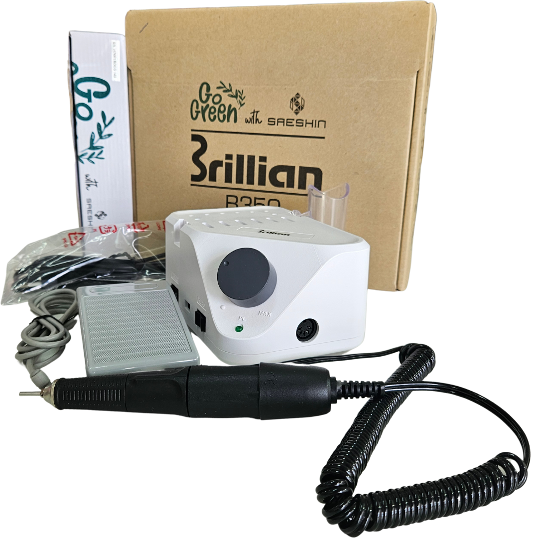 Micro Motor B350 BRILLIAN Bivolt Saeshin - Click Unhas - a loja da Nail ...