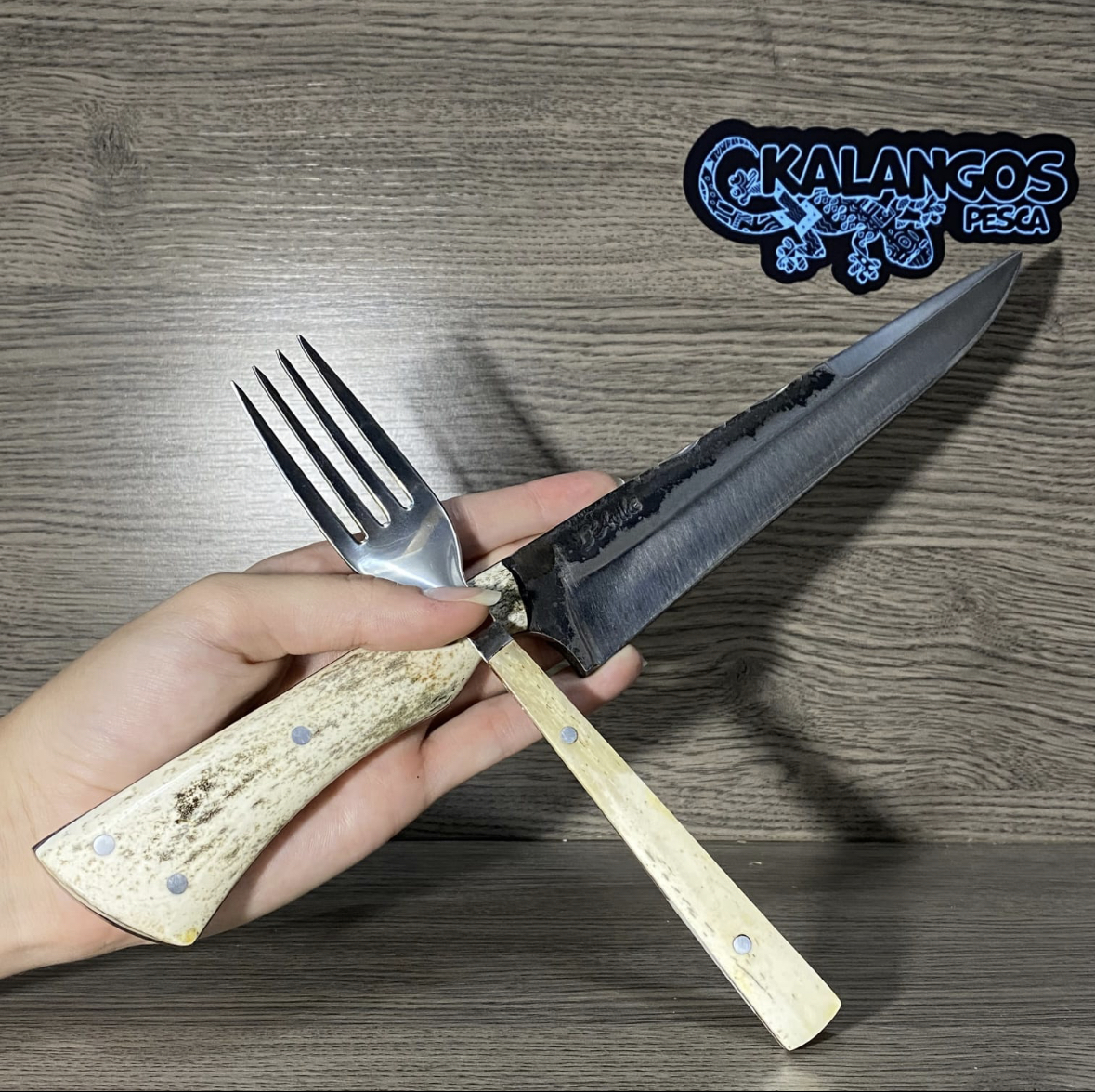 Faca artesanal Cutelaria D'Avila - Kalangos Pesca