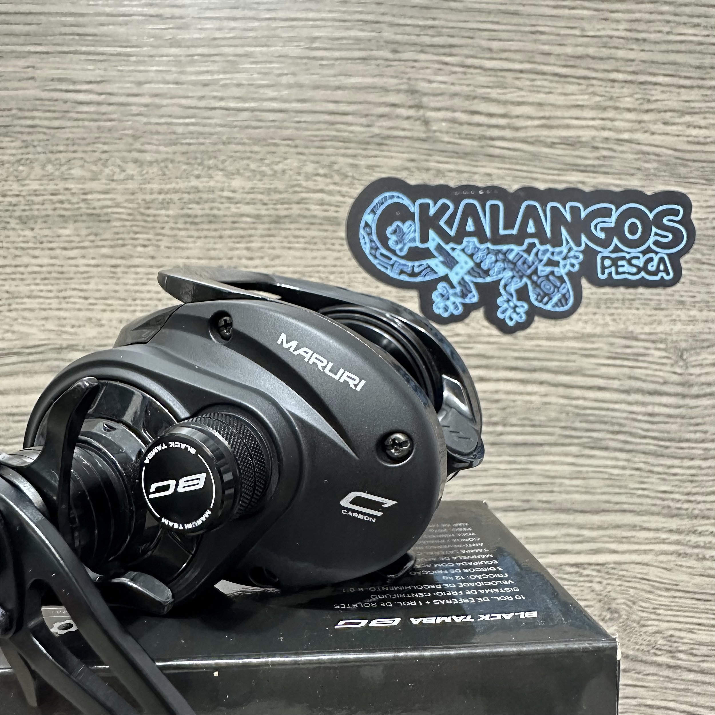 Carretilha Black Tamba BG Maruri - Kalangos Pesca