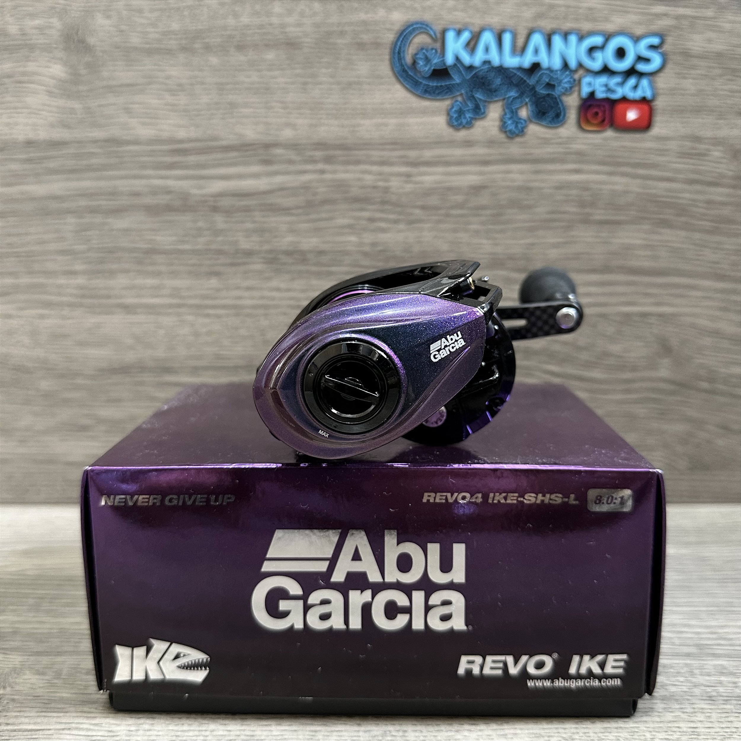 Carretilha Abu Garcia Revo Ike - Kalangos Pesca