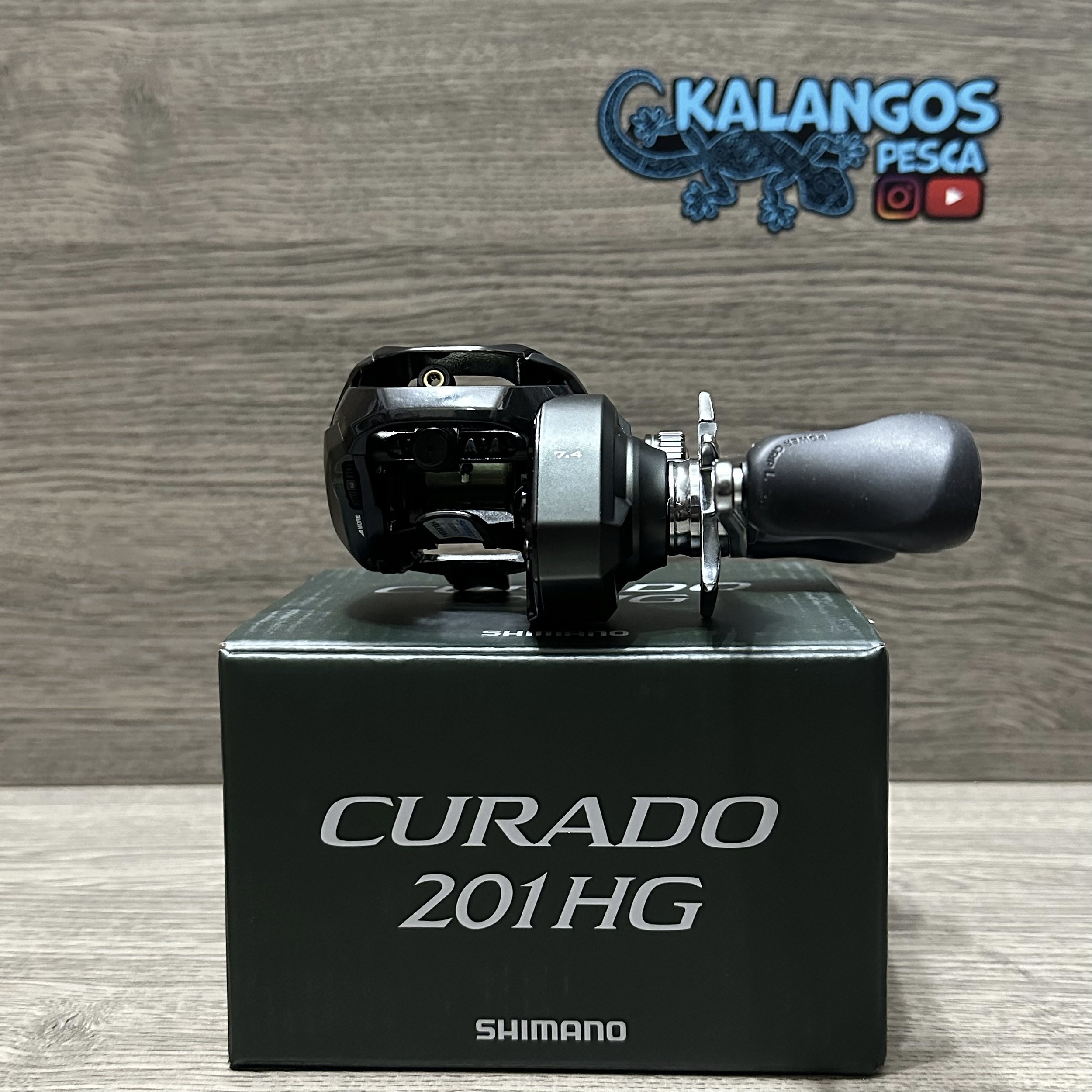 Carretilha Shimano Curado 200 HG série M - Kalangos Pesca