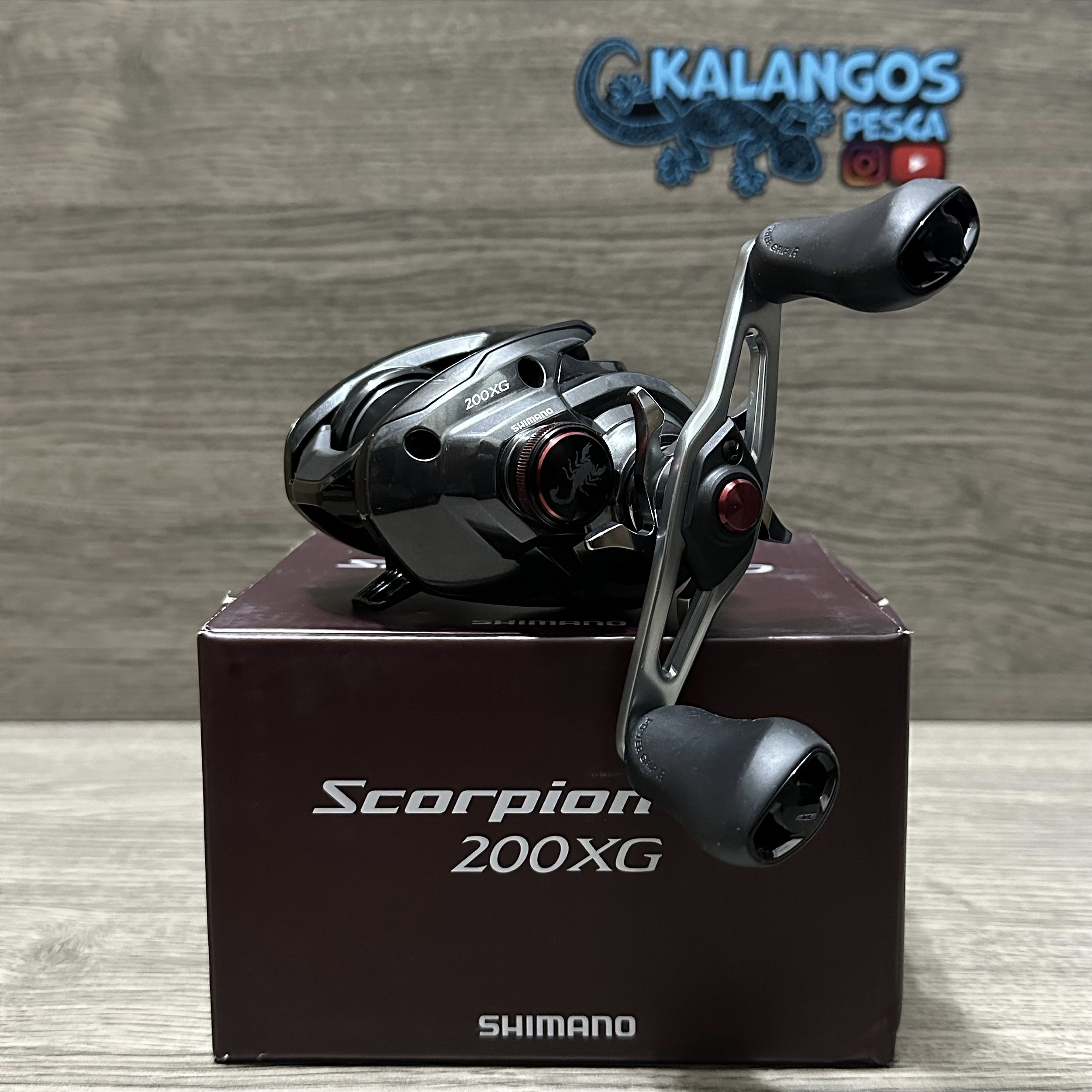 Carretilha Shimano Scorpion MD 200 XG - Kalangos Pesca