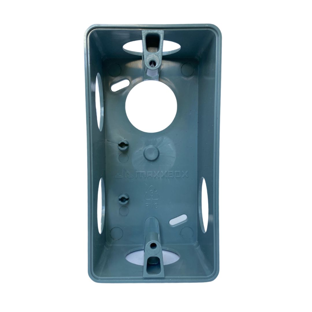 Caixa Condulete 6 Entradas 1'' PVC Cinza Maxxbox - Hidrolux Online