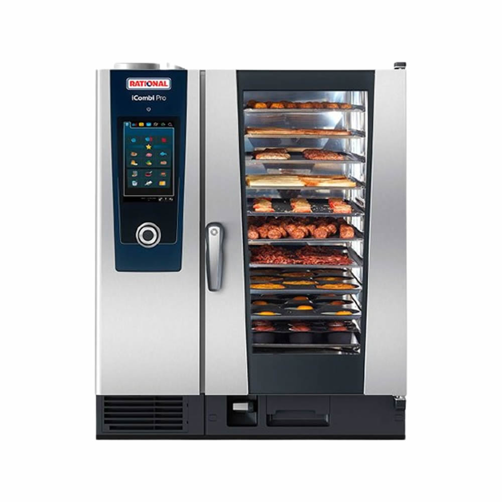 Forno Combinado Rational iCombi Classic 10 1/1 de 220V Mono Gás GN - FM ...