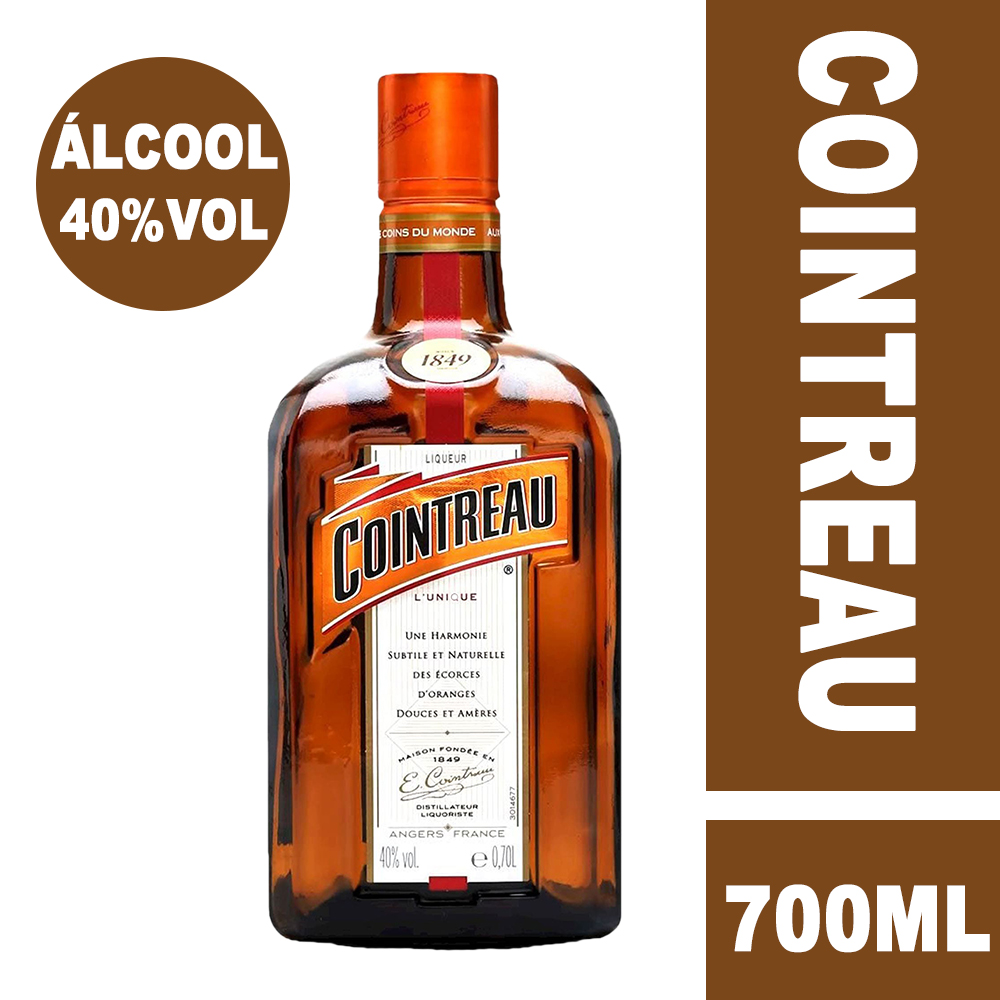 Licor Cointreau 700ml - Compre Bebidas Online - Whisky, Vodka, Tequila ...