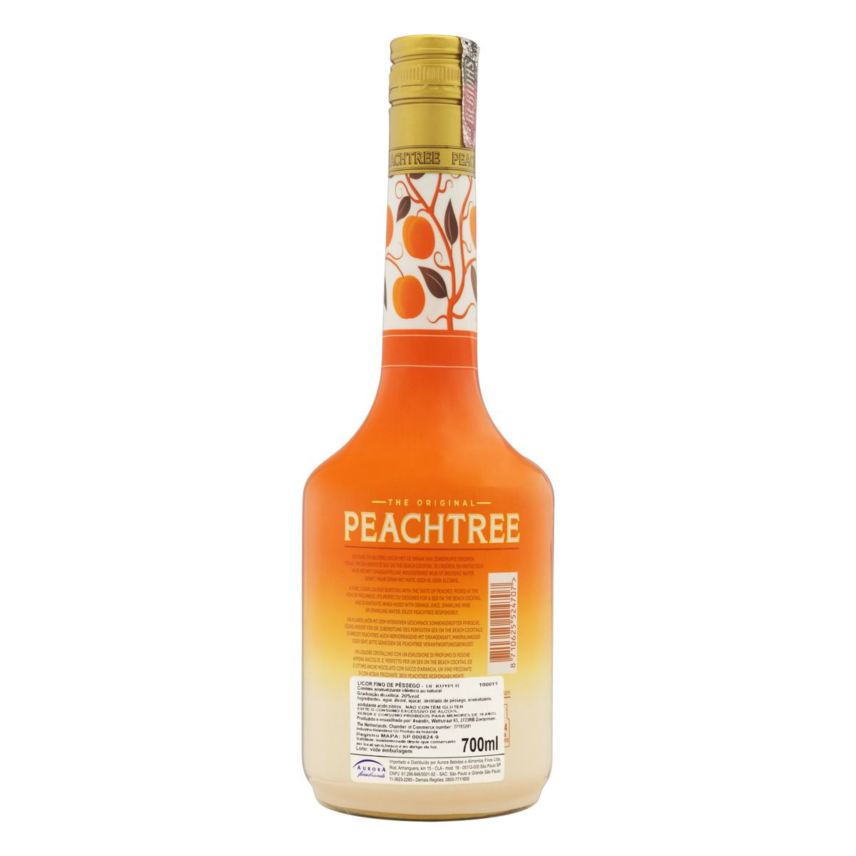 Licor Peachtree Sabor Pessego 700ml - Compre Bebidas Online - Whisky ...