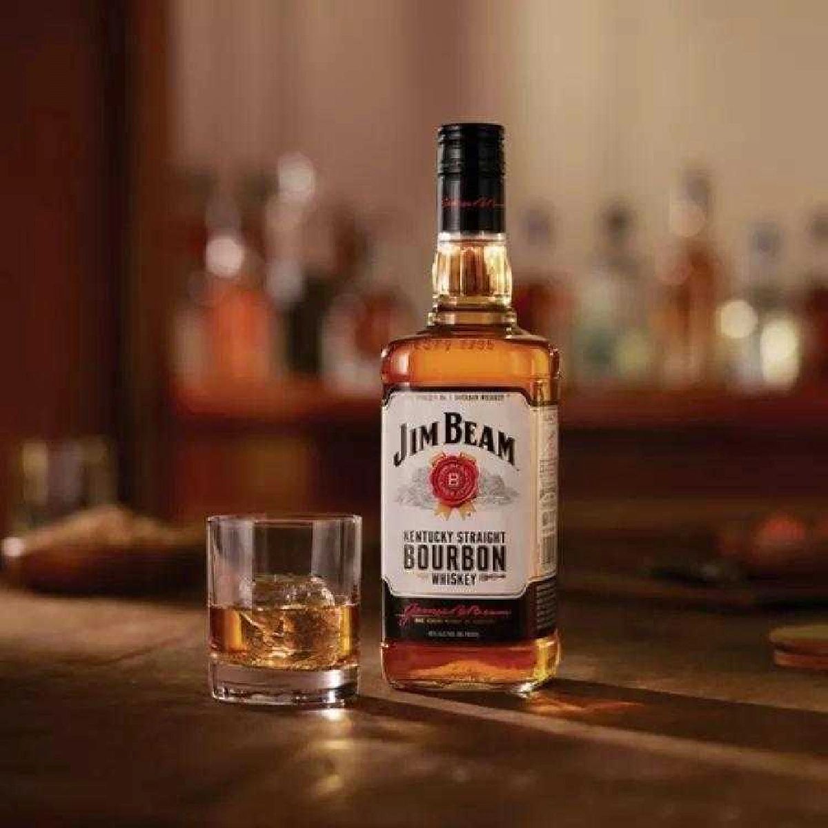 Whisky Jim Beam White Bourbon, 1000ml - Compre Bebidas Online - Whisky, Vodka, Tequila, Vinho ...