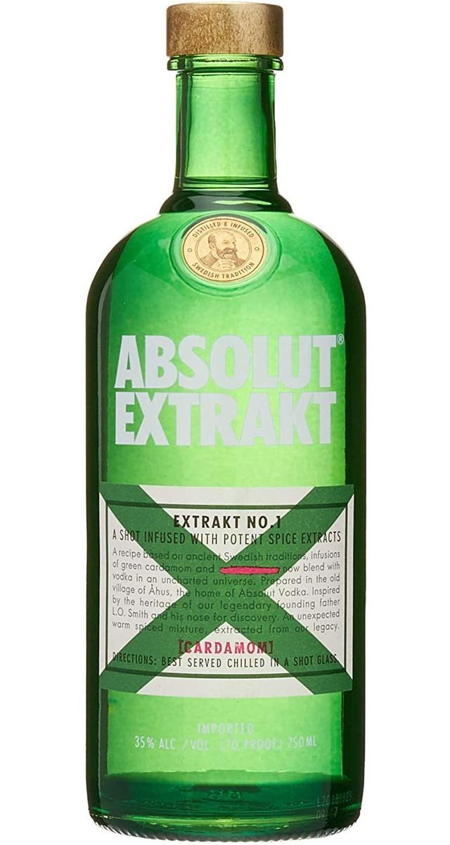Vodka Absolut Extrakt 1000ml - Compre Bebidas Online - Whisky, Vodka ...