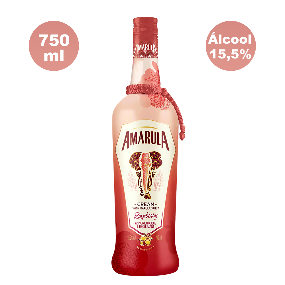 Licor Amarula Raspberry & Chocolate Liqueur 750ml - Compre Bebidas ...