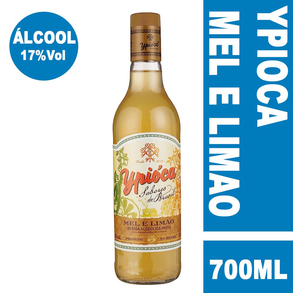 Cachaça Ypioca Mel e Limao 700ml - Compre Bebidas Online - Whisky ...