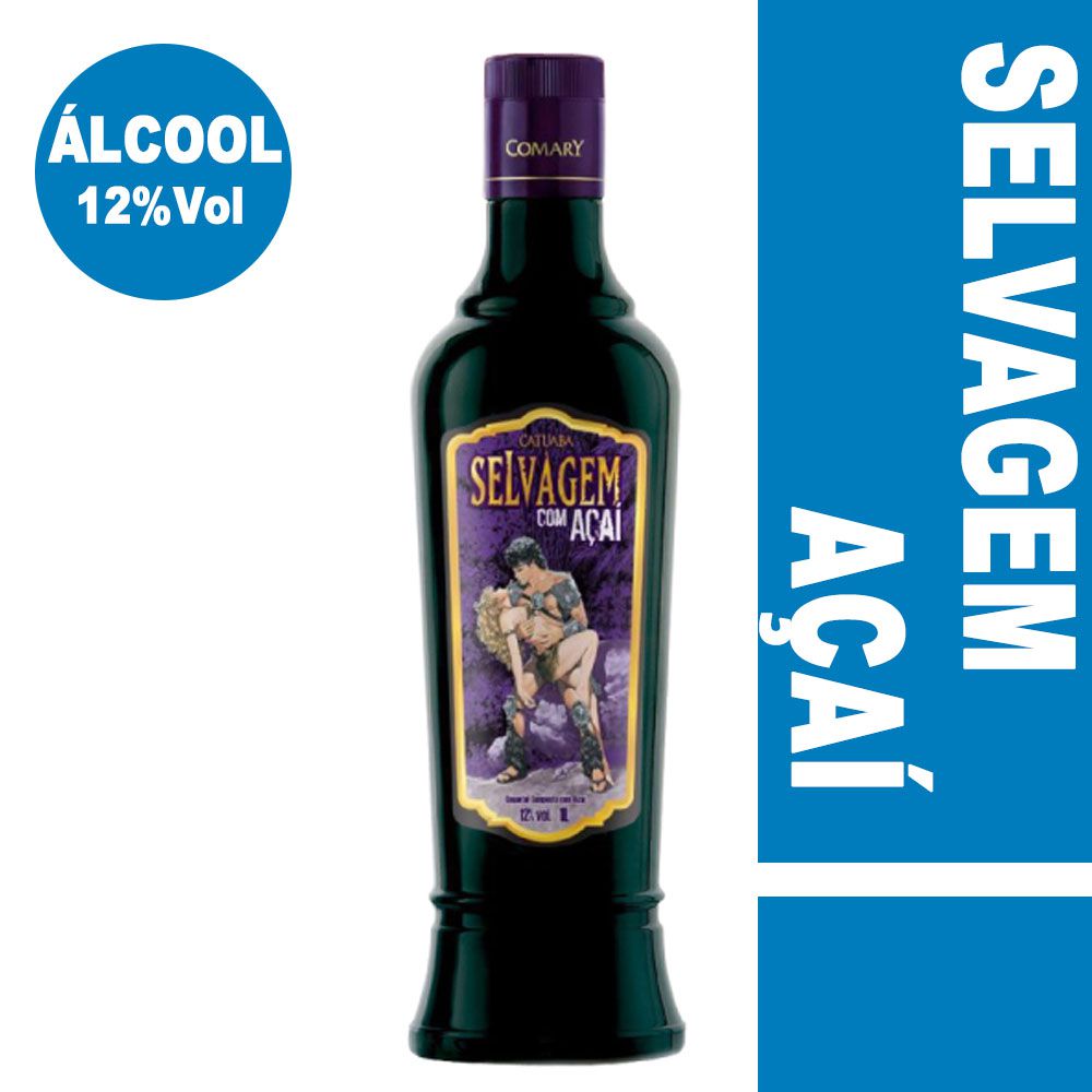 Catuaba Selvagem Açaí Garrafa De 1000ml - Compre Bebidas Online ...