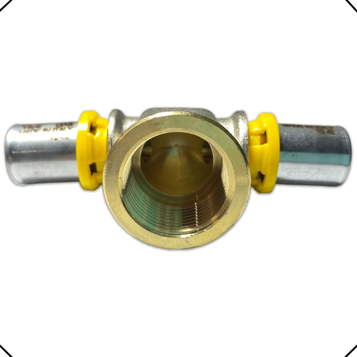 TE ROSCA CENTRAL 16 MM X 3/4F X 16 MM MULTICAMADA GAS - EMMETI - FORGÁS ...