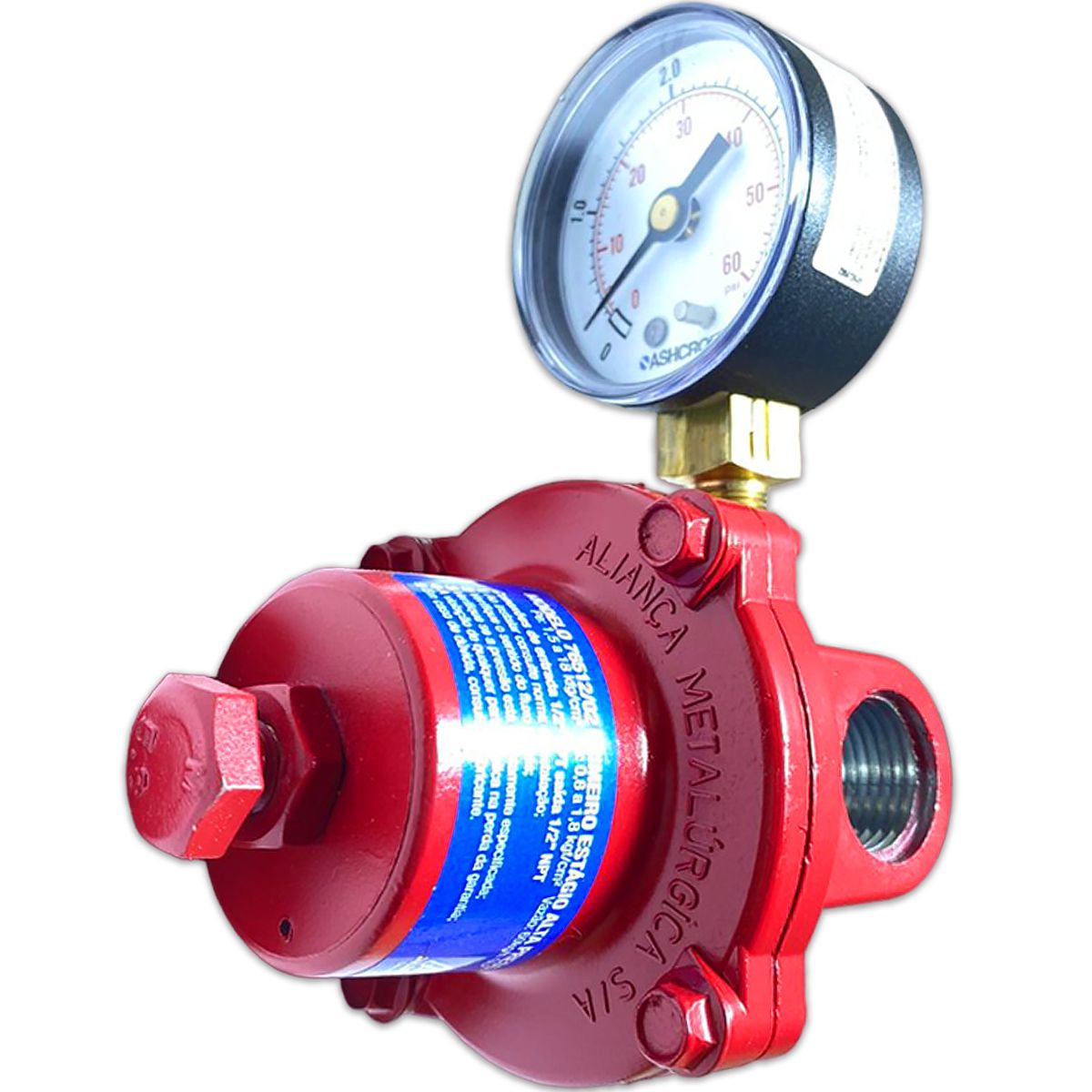 REGULADOR 76512/02 VMMS - FORGÁS - Peças e Equipamentos para Gás