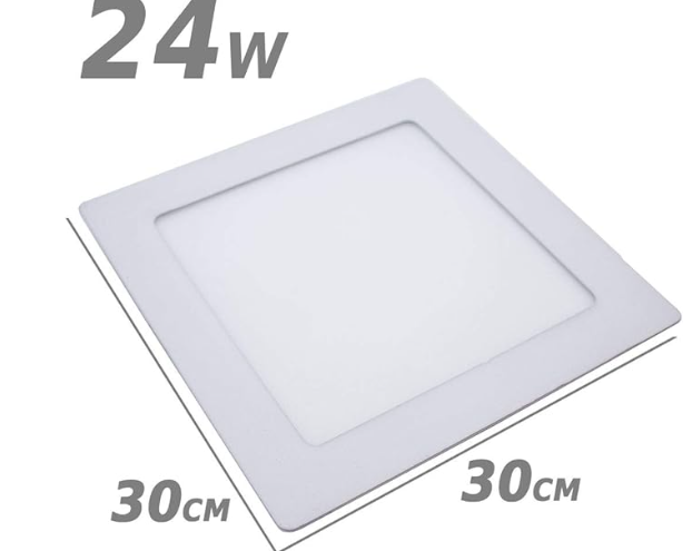 Painel LED EMB QUADR 24W 4100K 30CM 80464104 | Bremenkamp - Bremenkamp ...