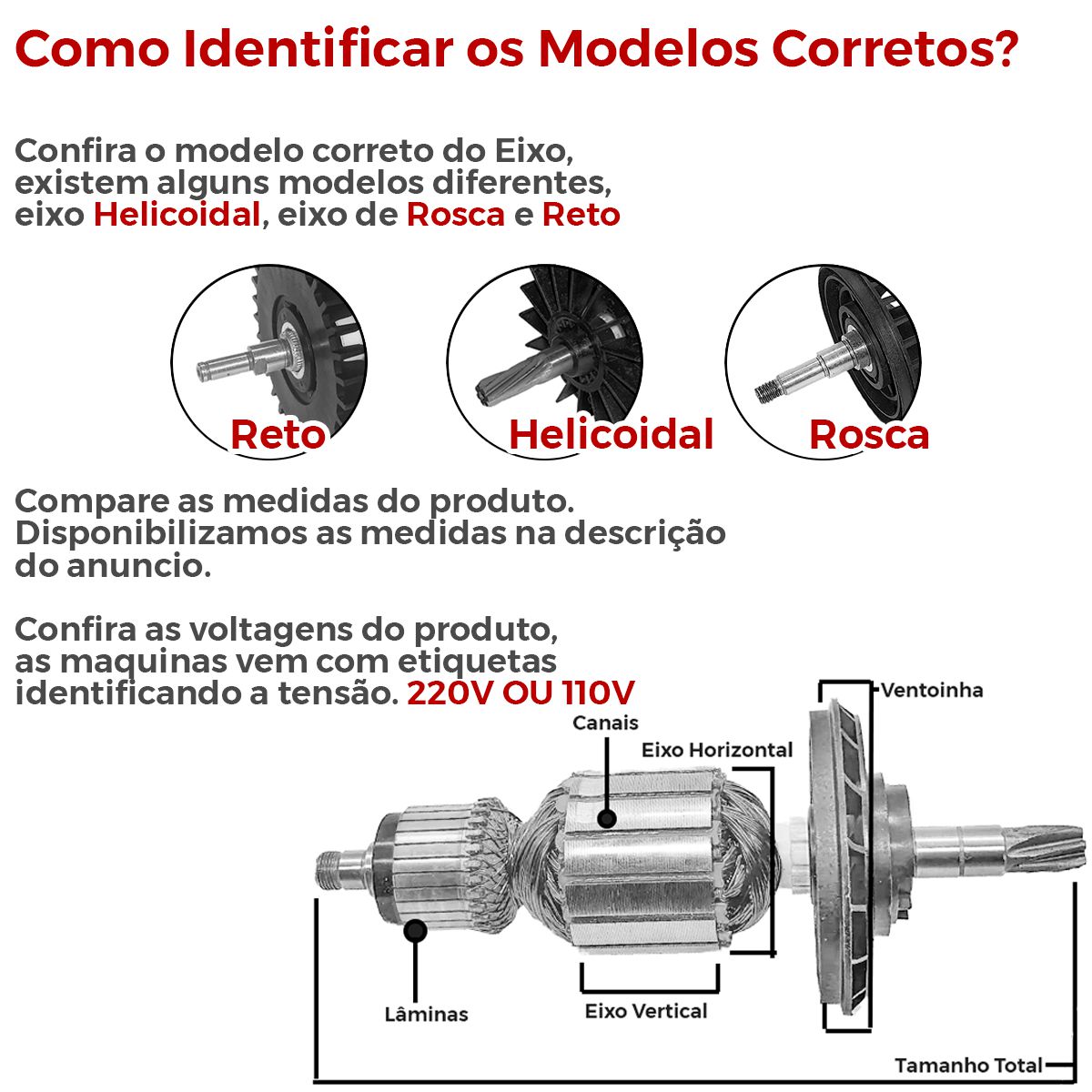 Induzido Rotor Serra Circular1523.0 GSK 190 9 Dentes 220v - suzer