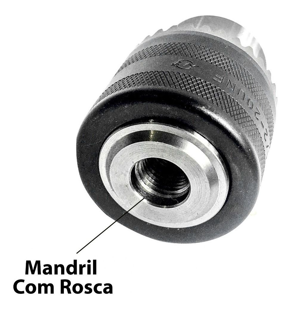 Mandril Para Furadeira Bosch De 3/8 10 L X 3/8 X 24 C/chave - suzer
