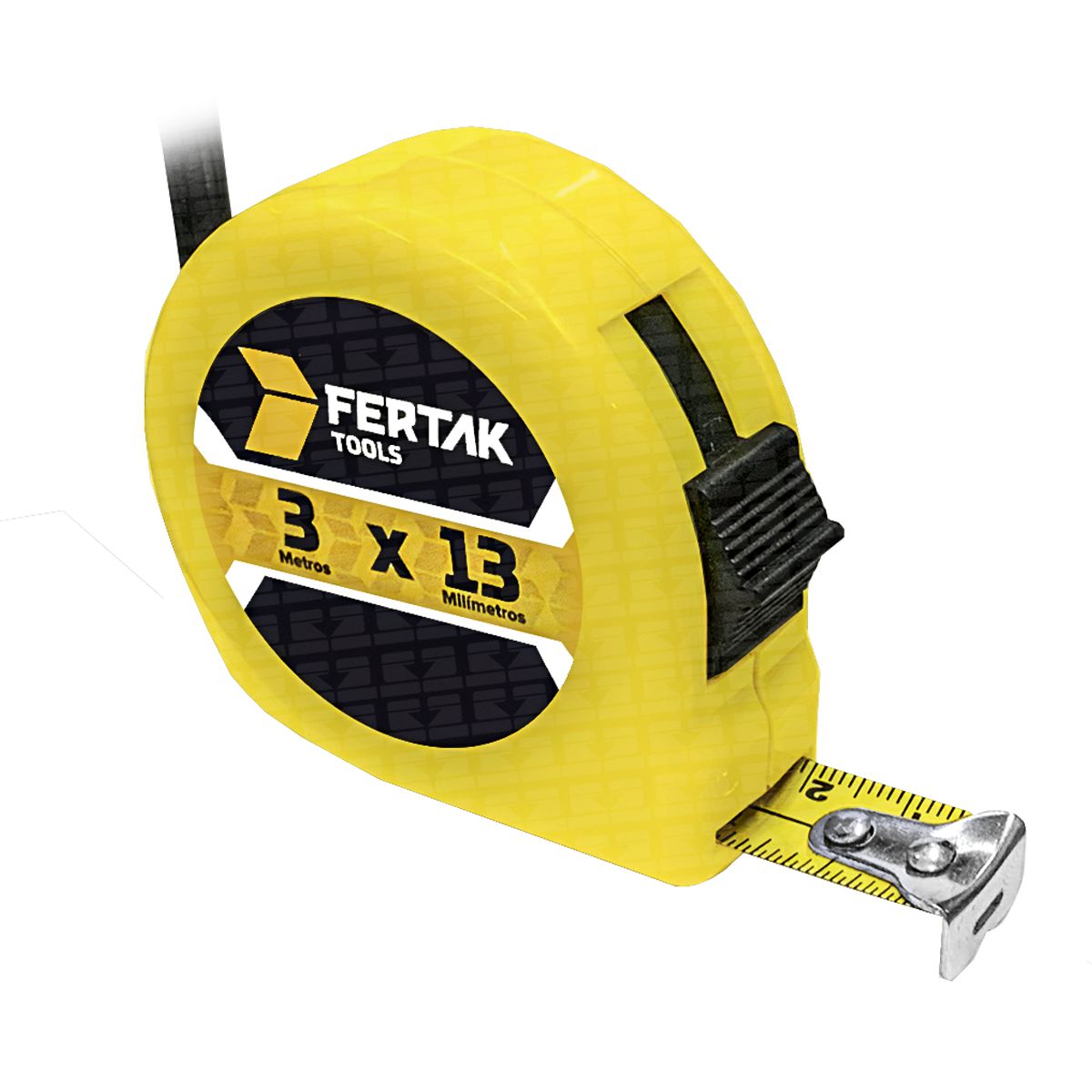 Trena 3 Metros Hobby Com Trava De Segurança 13mm 10 Unidade - suzer