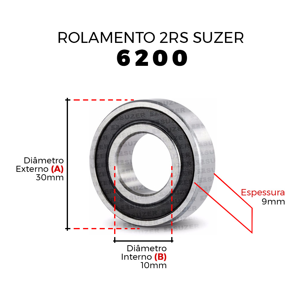 Induzido Rolamento Esmerilhadeira Ga7020 GA9020 mga700 220v - suzer