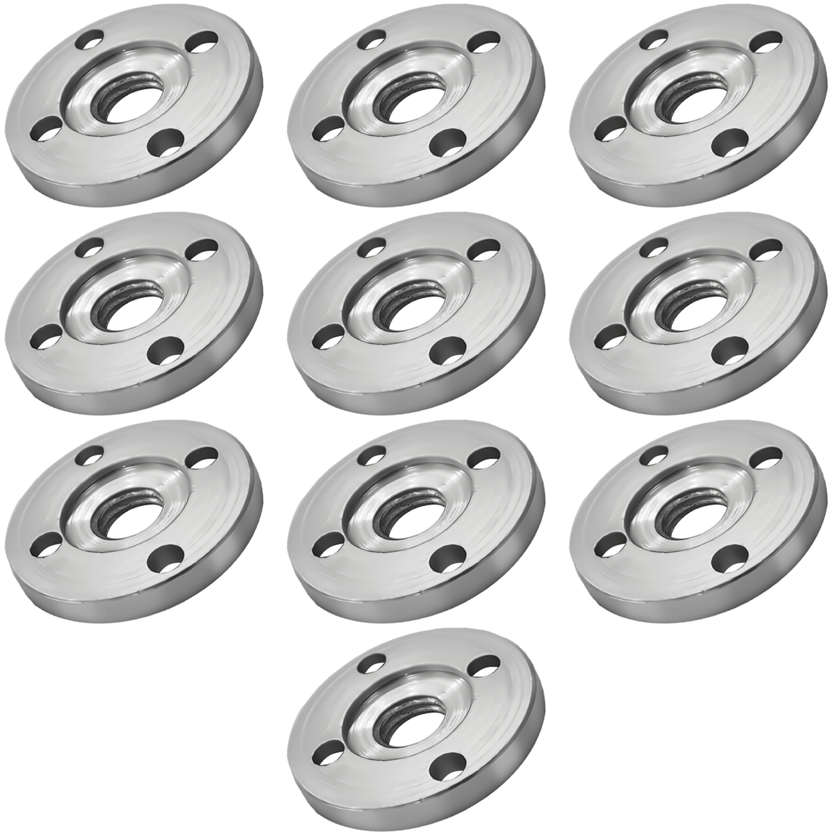 Porca Externa Para Todas Esmerilhadeira Furo M14 10 Peças - suzer