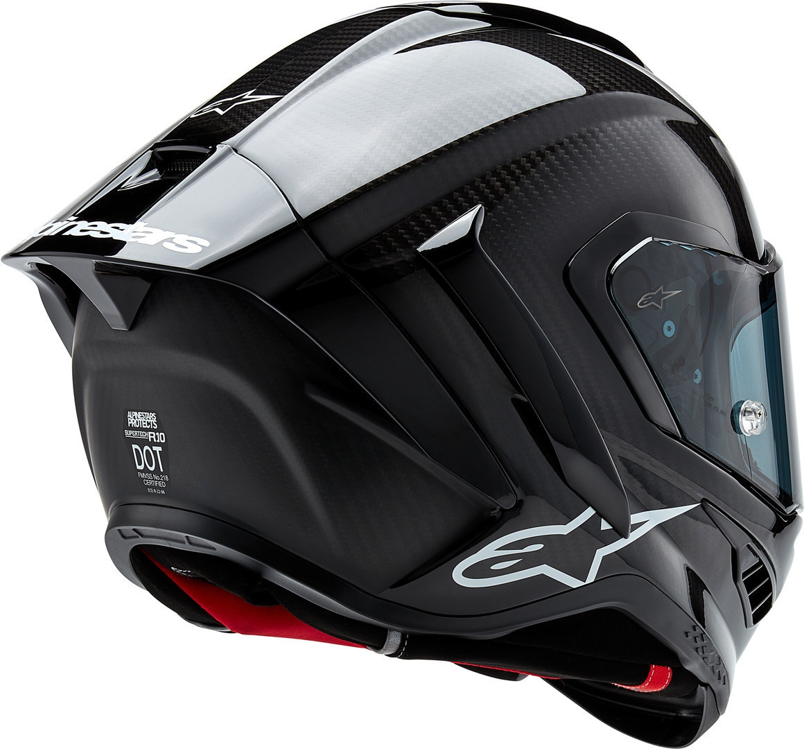 Alpinestars Supertech R10 Carbon Capacete Preto - Racing Pro Imports