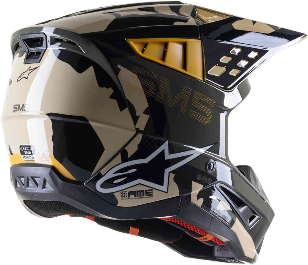 Alpinestars S-M5 Rover Capacete de Motocross - Racing Pro Imports