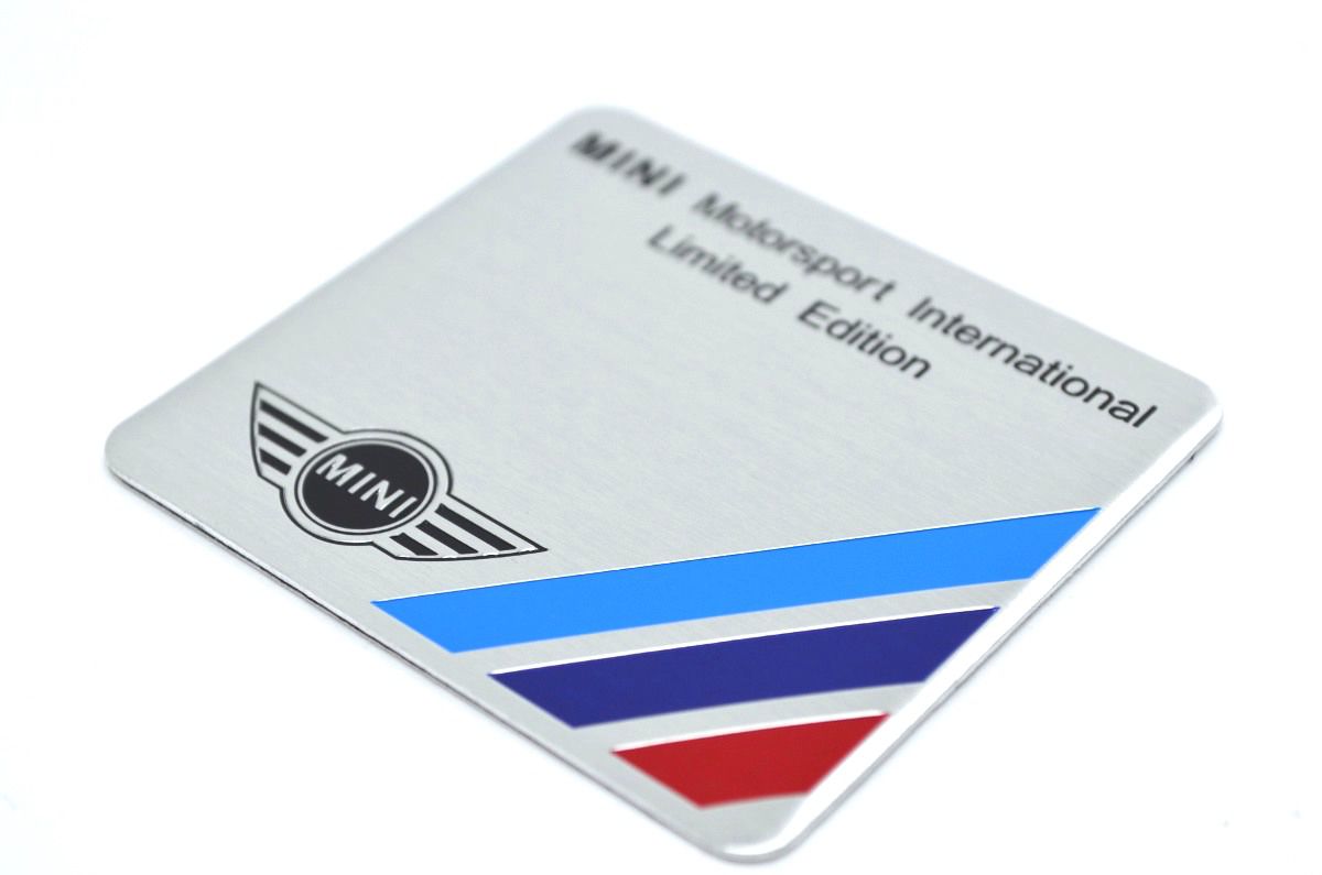 Emblema Mini Cooper Limited Edition - Assaliz Import.