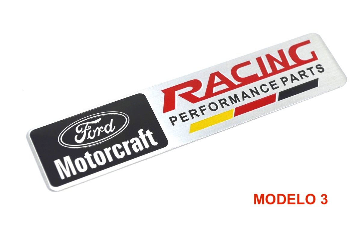 Emblema Ford Racing - Assaliz Import.