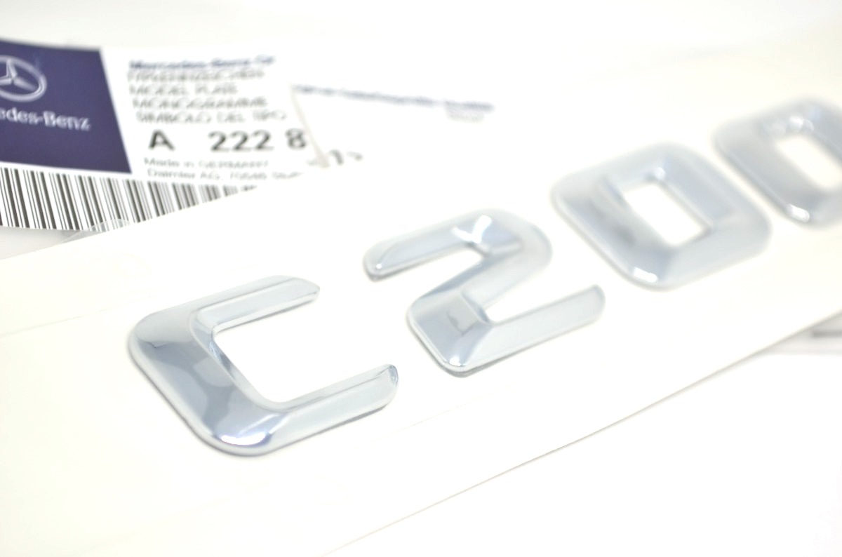 Emblema Mercedes-Benz C200 Original - Assaliz Import.