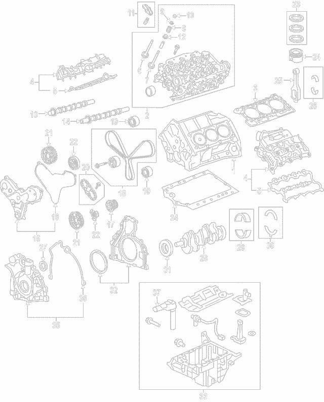 Junta Cabeçote Range Land Rover Discovery 3 4 5 3.0 2.7 TDV6 LR013063 ...