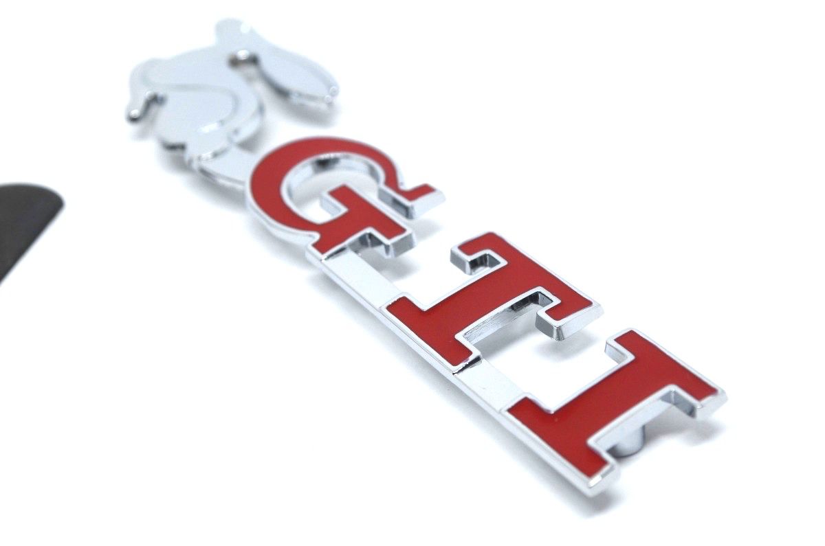 Emblema da Grade Volkswagen GTI Rabbit - Assaliz Import.