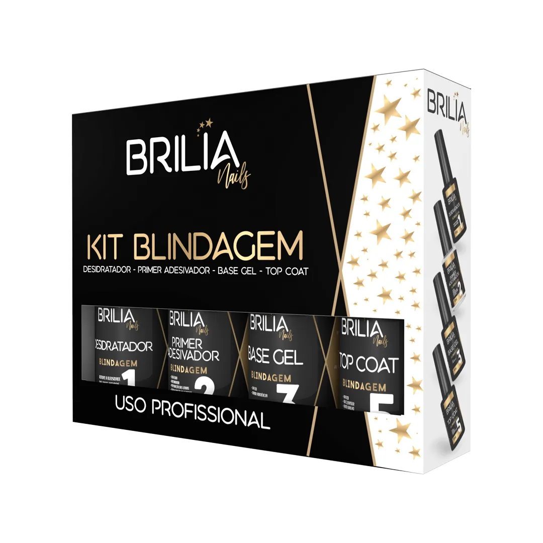 KIT BLINDAGEM BRILIA - Atacadão dos esmaltes