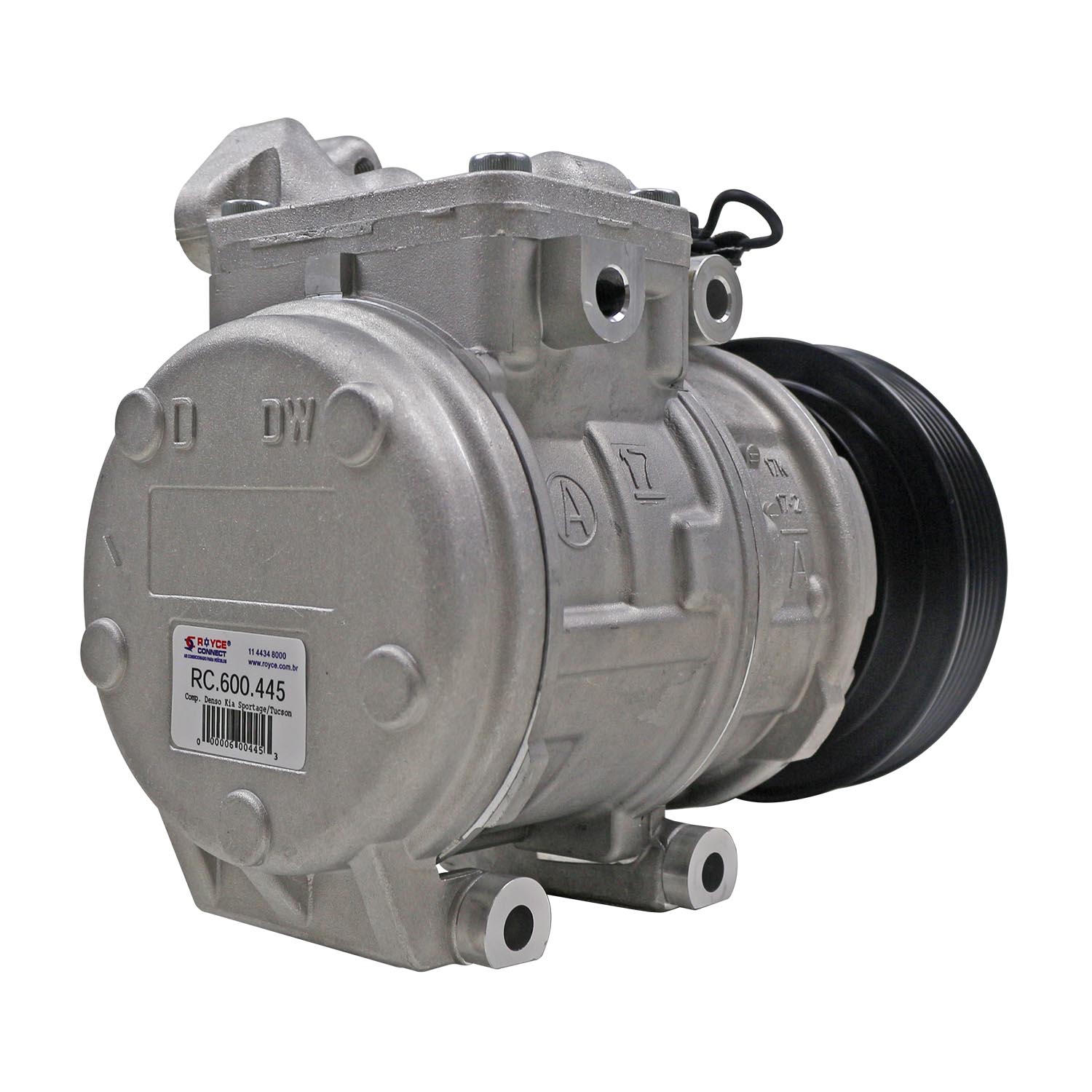 Compressor de Ar Condicionado 10PA17, Kia Sportage 20 27 Hyundai Tucson ...
