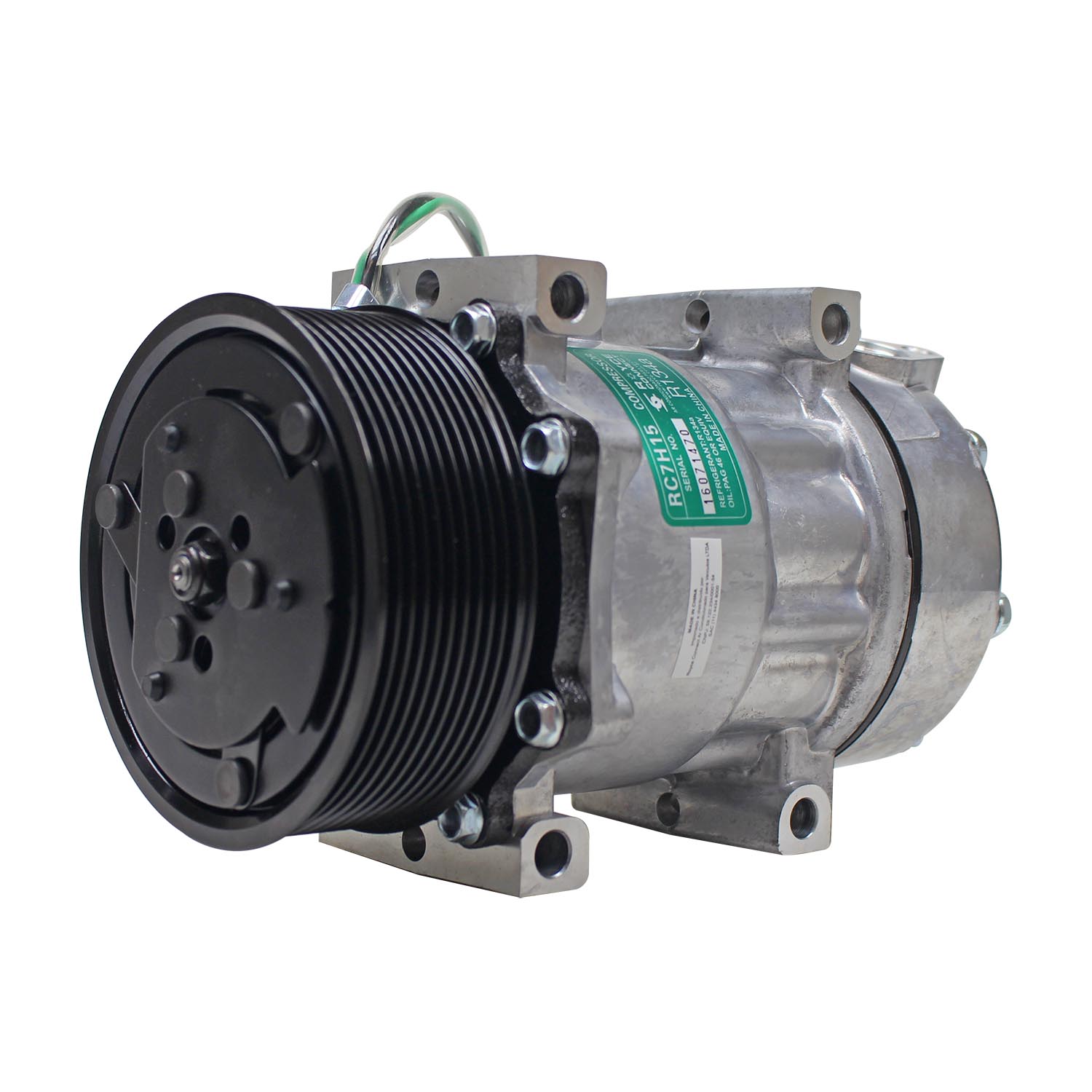 Compressor Ar Condicionado 7H15 24V 10PK Scania OEM:1888032 - Manbrape ...