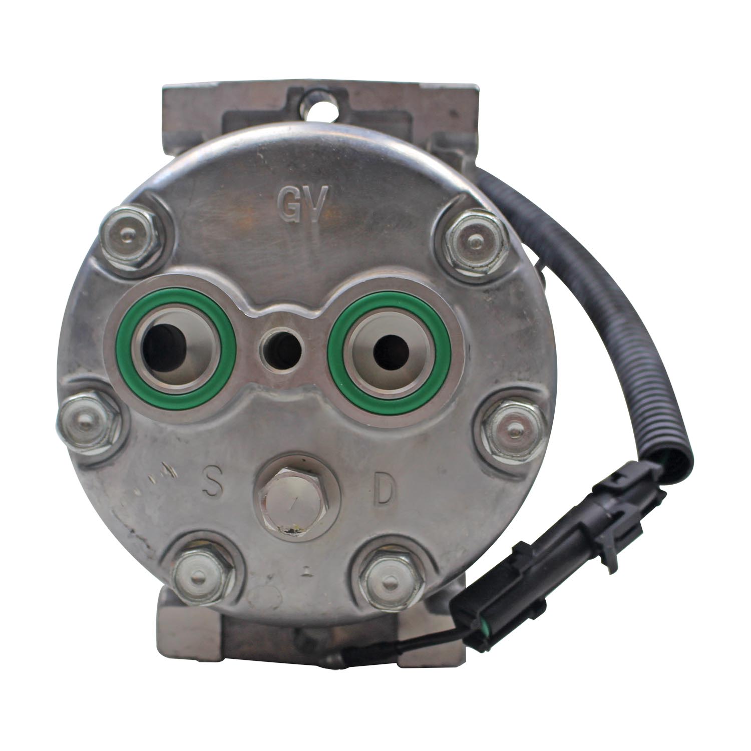 Compressor de Ar Condicionado Sanden Asia 4327 7h15 24 Volts - Manbrape ...