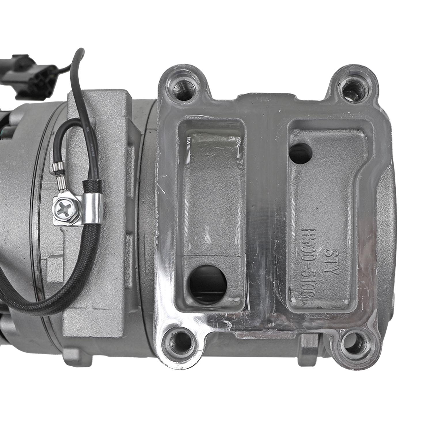 Compressor de Ar Condicionado Hs15 Caminhão Hyundai Hr - Manbrape | Ar ...