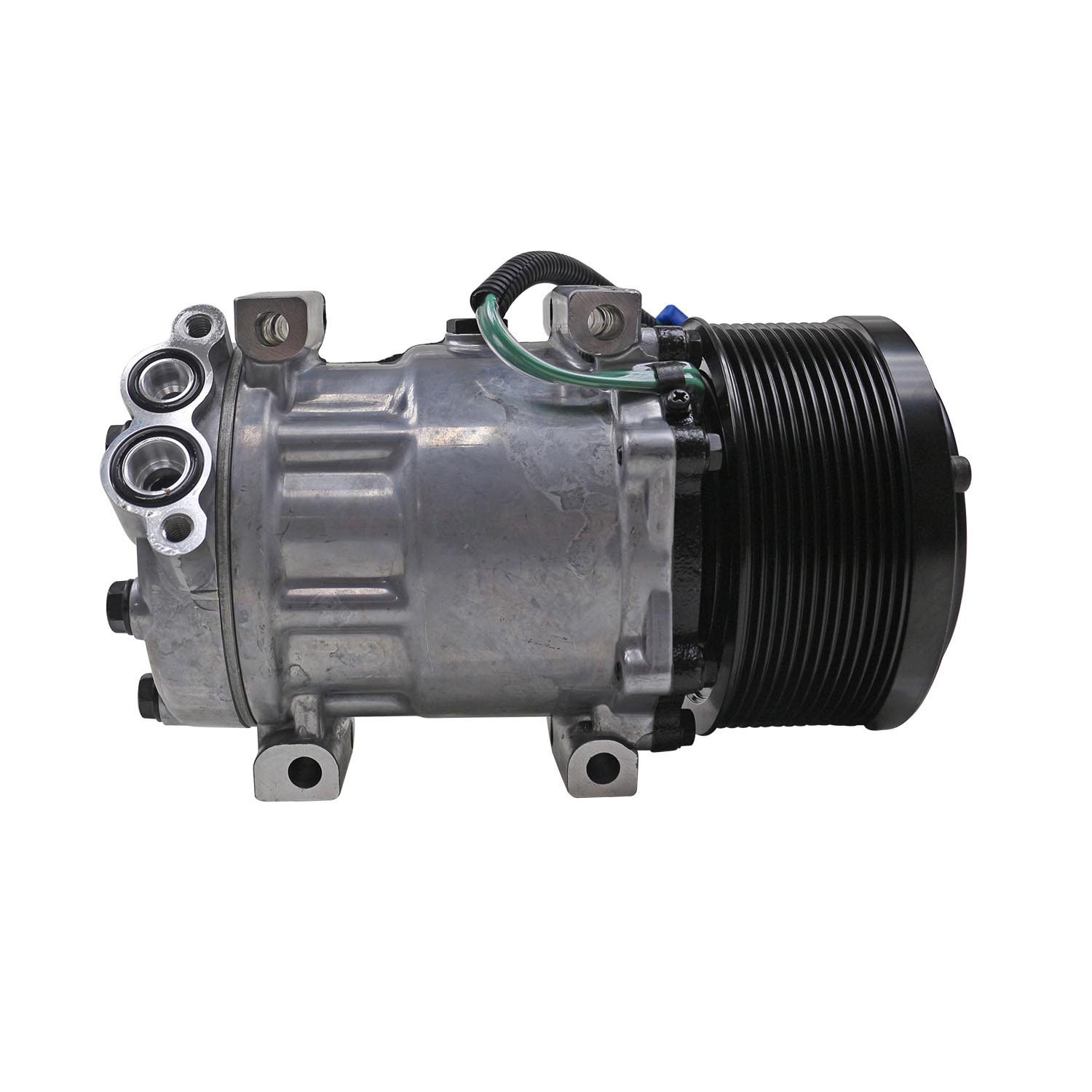 Compressor de Ar Condicionado 6095 Aa7h15aa Escavadeira 320 D2l 2012 ...